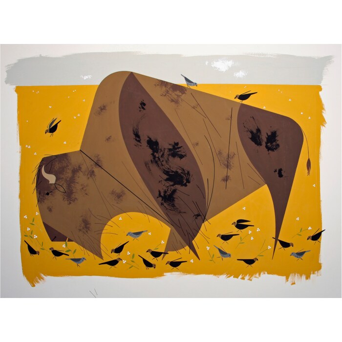 Official Charley Harper Art Studio | American Bison—Giclée - Giclées ...