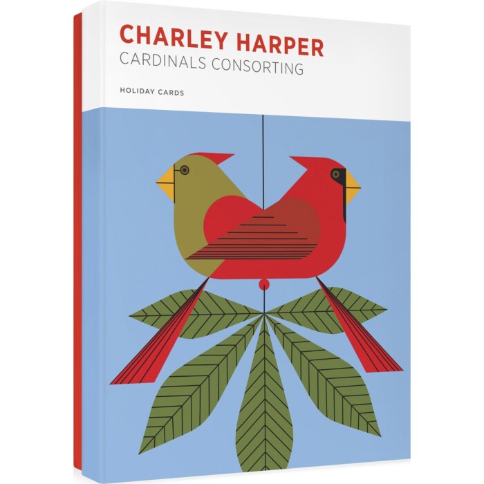 Charley Harper Store | Cardinals Consorting Holiday Cards - Boxed Notecards - Notecards ...