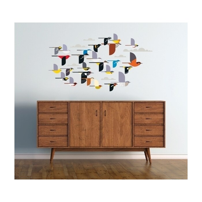 Official Charley Harper Art Studio | Flock of Birds Wall Décor - Wall ...