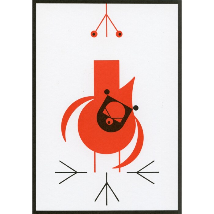 Official Charley Harper Art Studio | Charley’s Cardinal—Lithograph ...