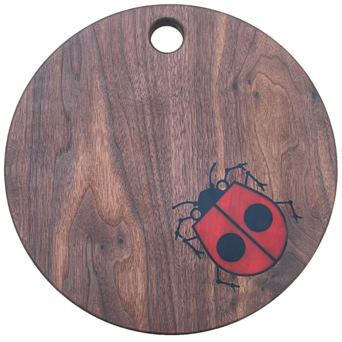 Official Charley Harper Art Studio | Ladybug Cheese & Charcuterie Board ...