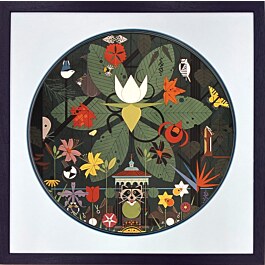 Official Charley Harper Art Studio | A Day in Eden: 1984—Premium Framed ...