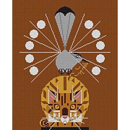 Fabulous Frames & Art | Catnip Needlepoint Pattern - Needlepoint ...